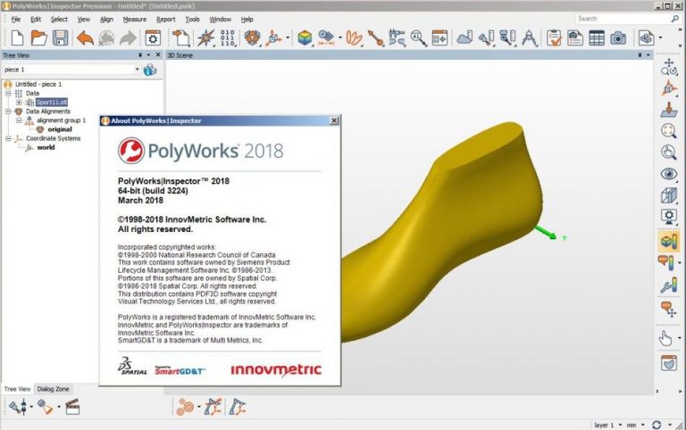 InnovMetric PolyWorks Metrology Suite 2022 IR6.1 x64-时代软件
